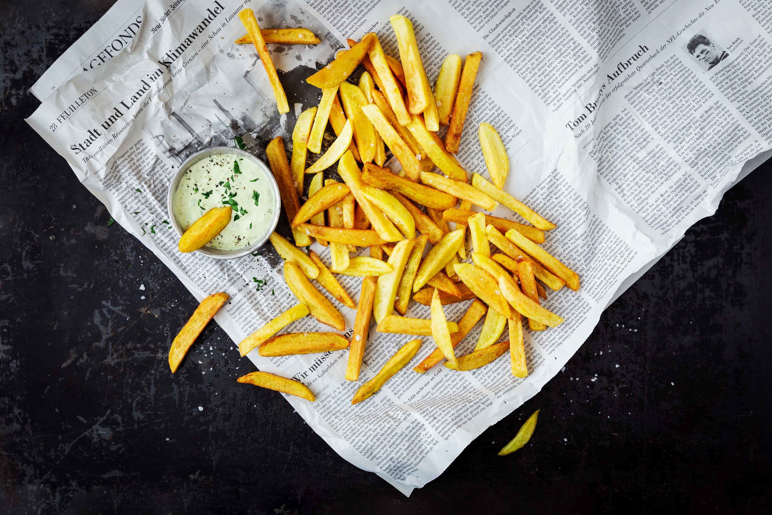 Frites - Snack - Recettes - Kartoffel